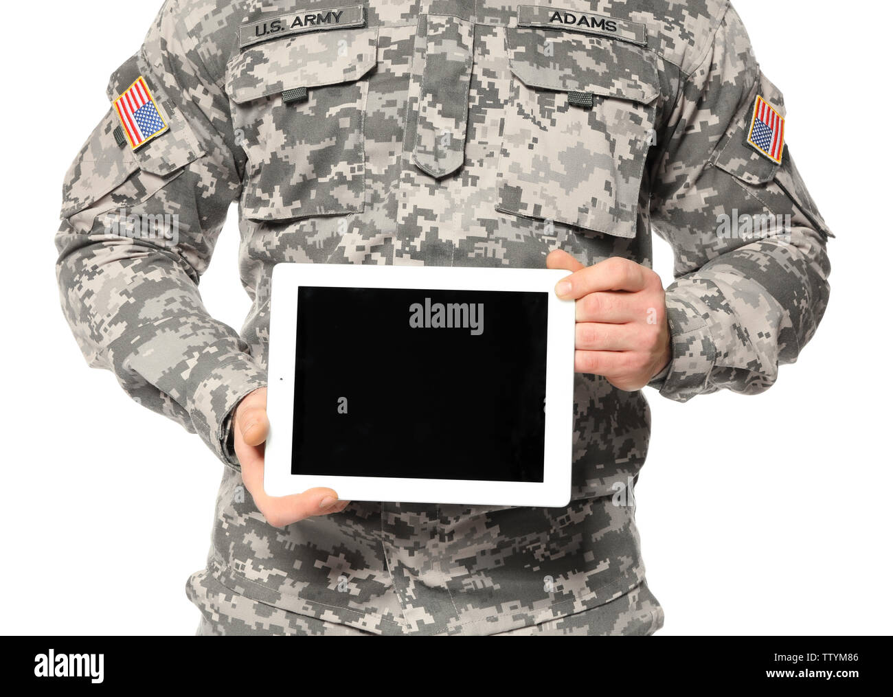 Soldier computer screen hi-res stock photography and images - Alamy