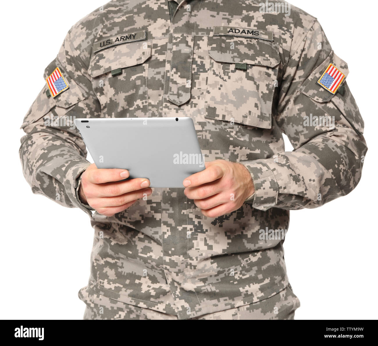 Soldier computer screen hi-res stock photography and images - Alamy