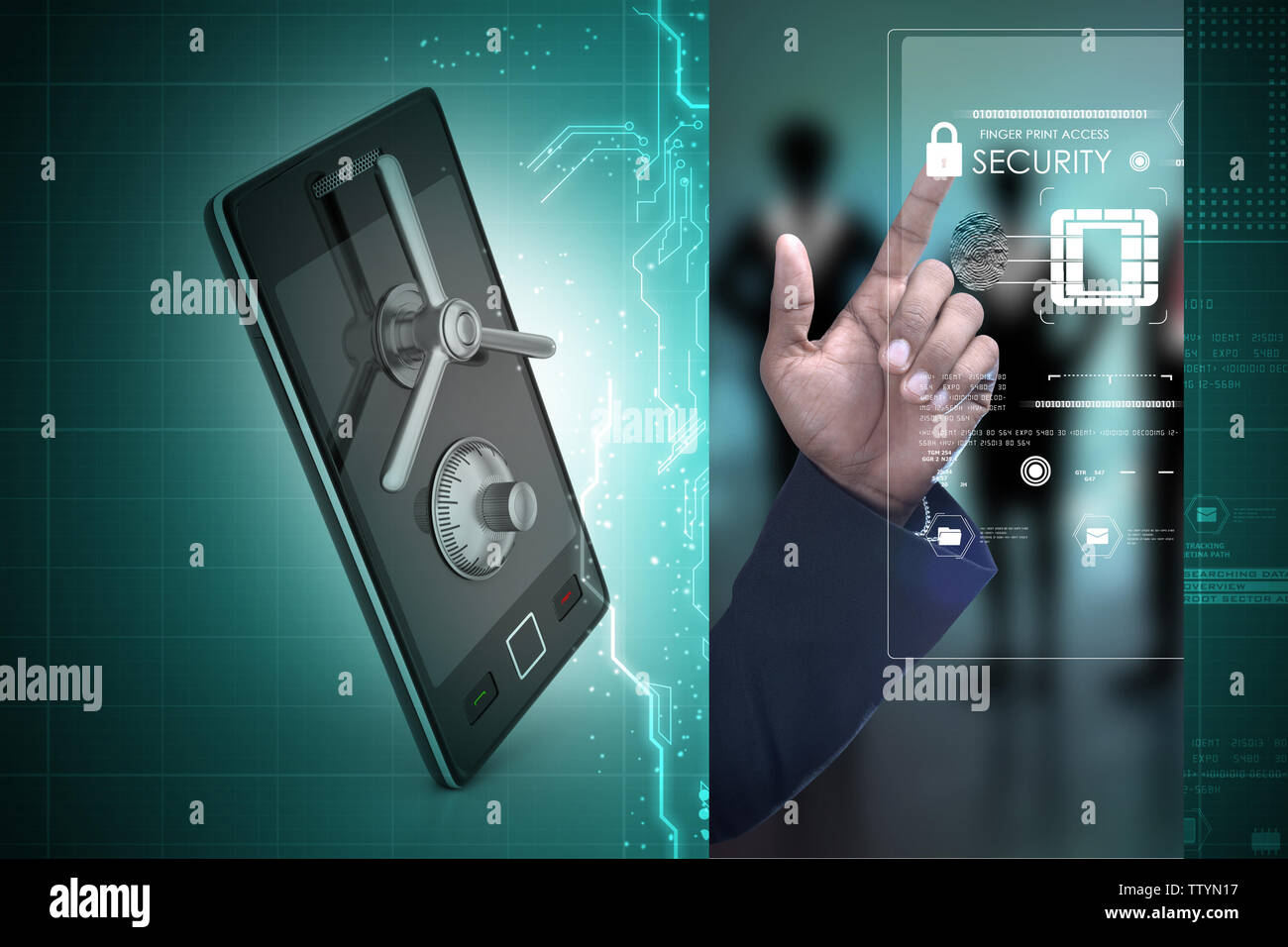 Data security concept Stock Photo - Alamy