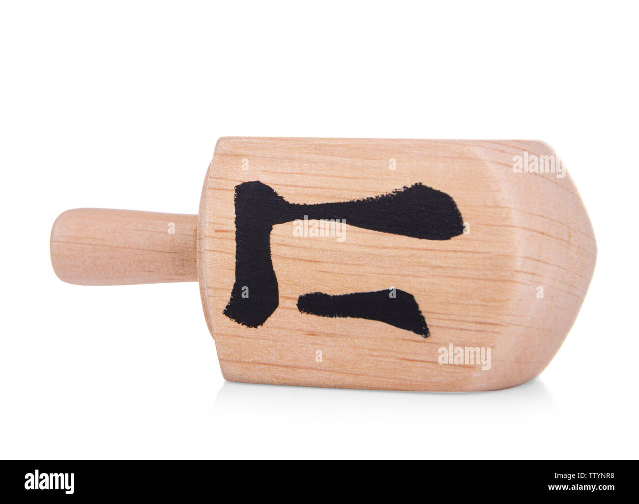 Wooden dreidel traditional toy hi-res stock photography and images - Alamy