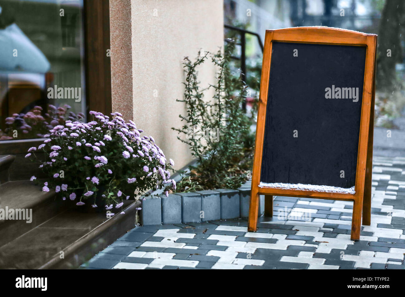 Signboard on the street Stock Photo - Alamy