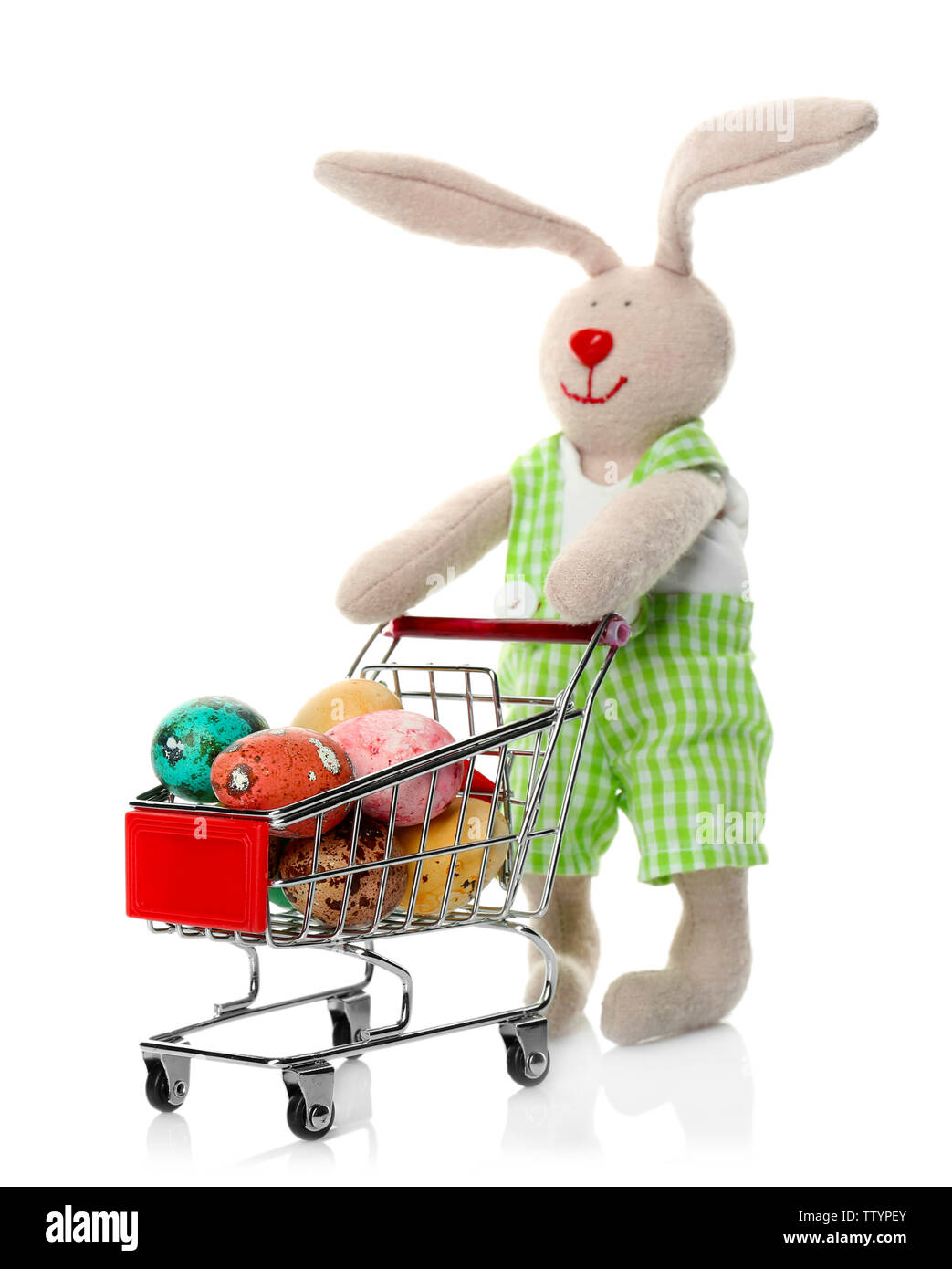Easter bunny with cart hi-res stock photography and images - Alamy