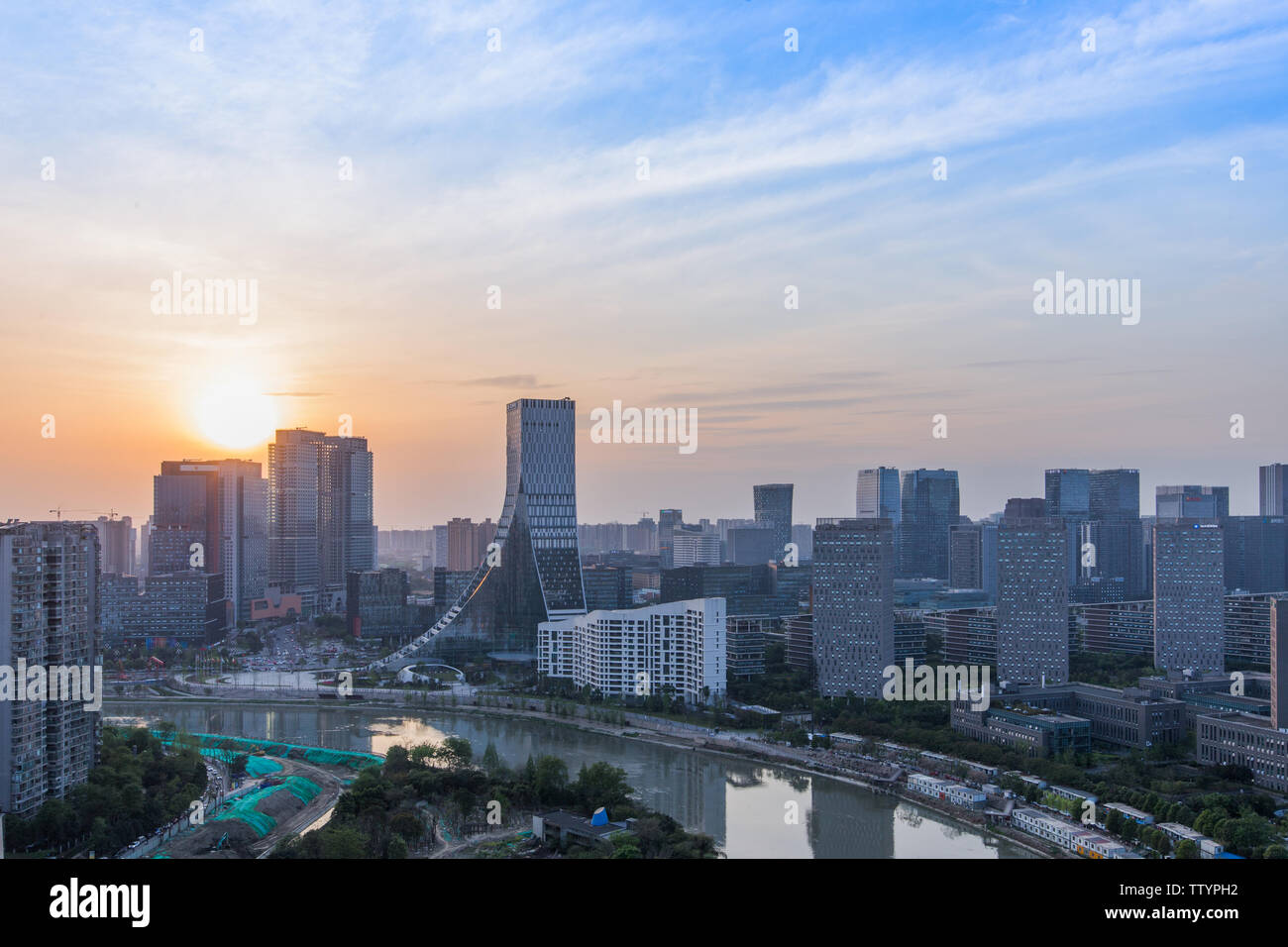 City of chengdu Stock Photo - Alamy
