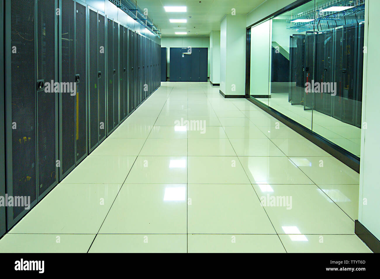 Data computer room Stock Photo - Alamy