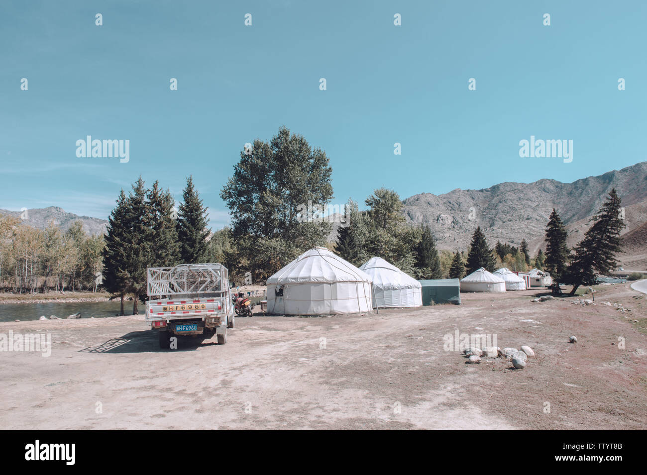Scenery of Xinjiang Stock Photo - Alamy