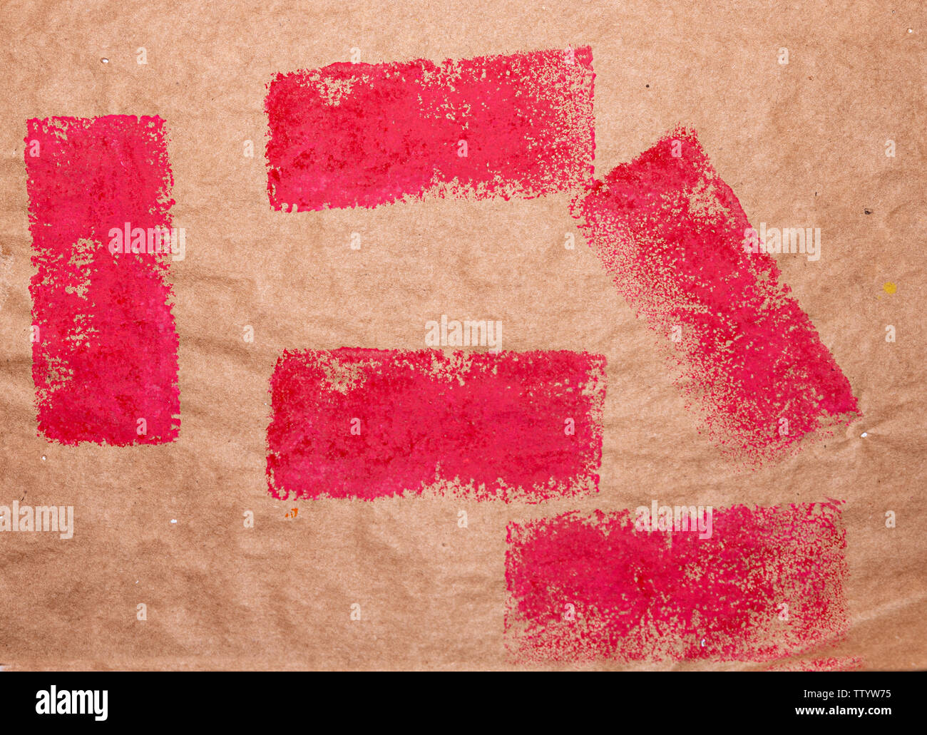 Pastel on brown paper hi-res stock photography and images - Alamy