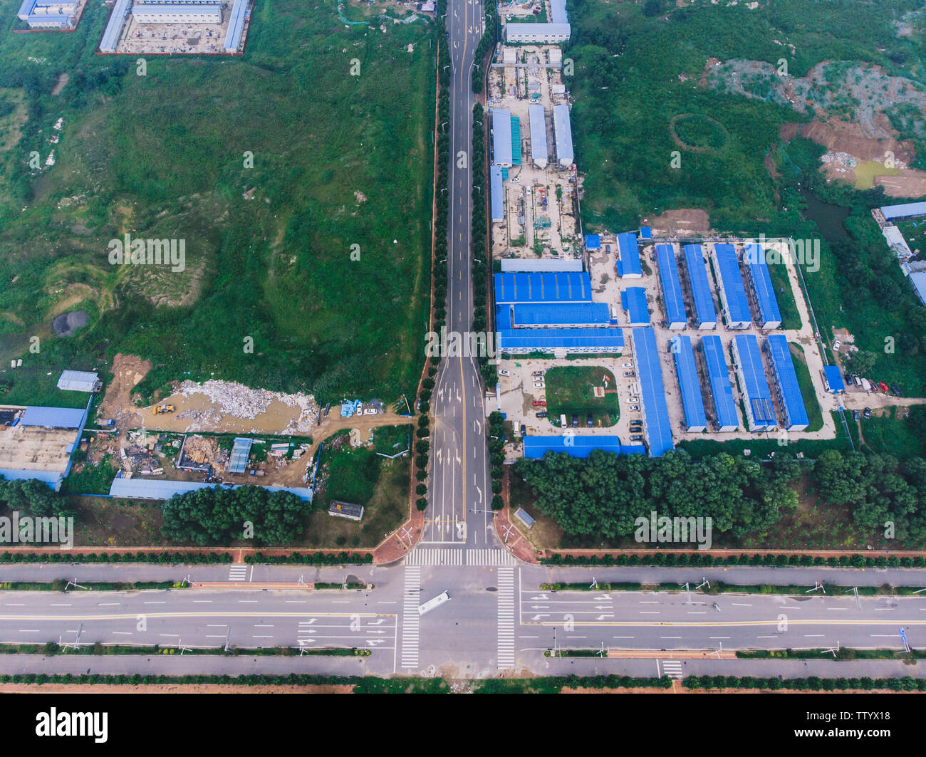 Aerial shot water system hi-res stock photography and images - Alamy