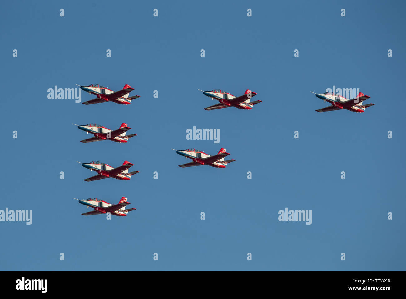 Jinwan Airport Air Show Center in Zhuhai, China, October 30, 2018. The ...