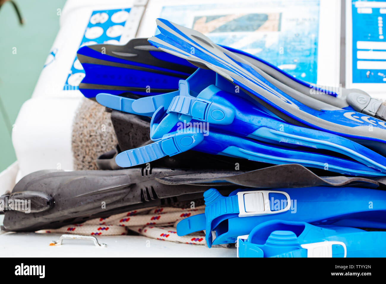 Plastic Fins High Resolution Stock Photography and Images - Alamy