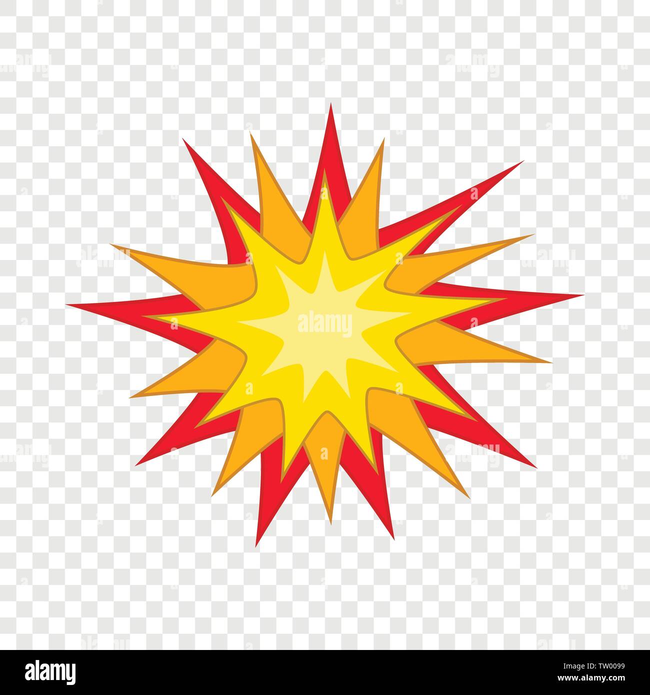 Starburst icon, cartoon style Stock Vector Image & Art - Alamy
