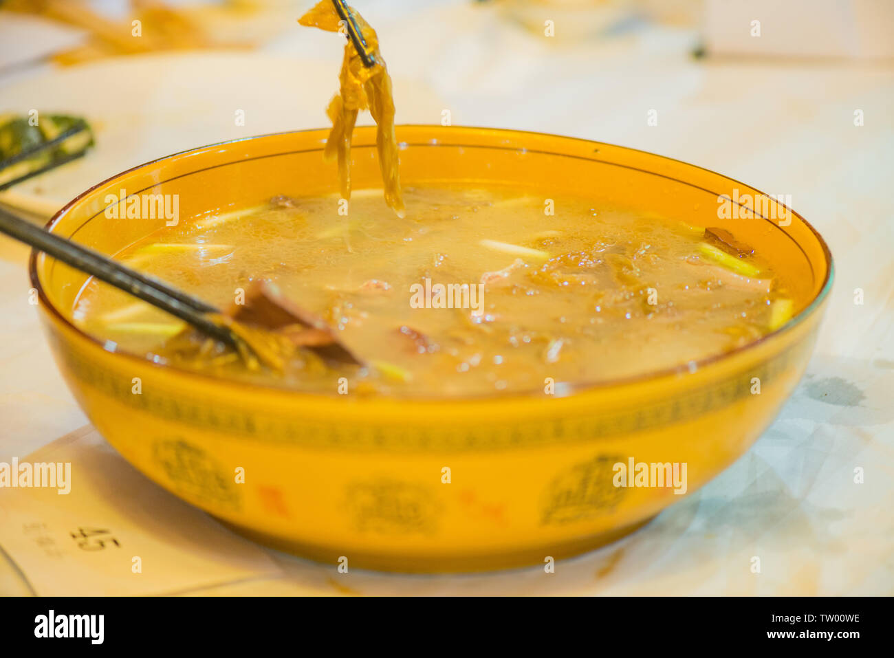 Jiangjin Shitoad Town Fusun Food Competition Stock Photo - Alamy