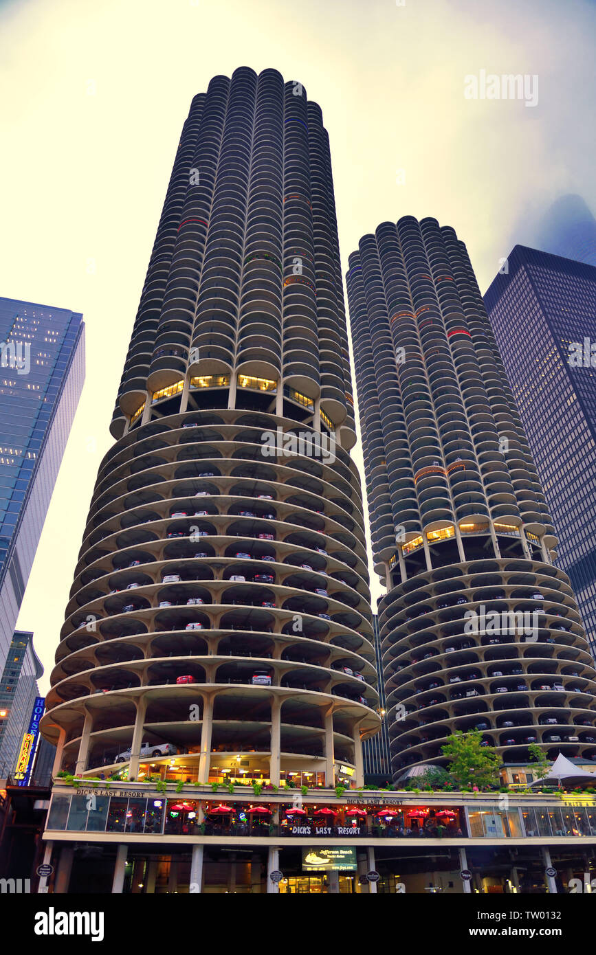 Chicago Corn Building High Resolution Stock Photography and Images - Alamy