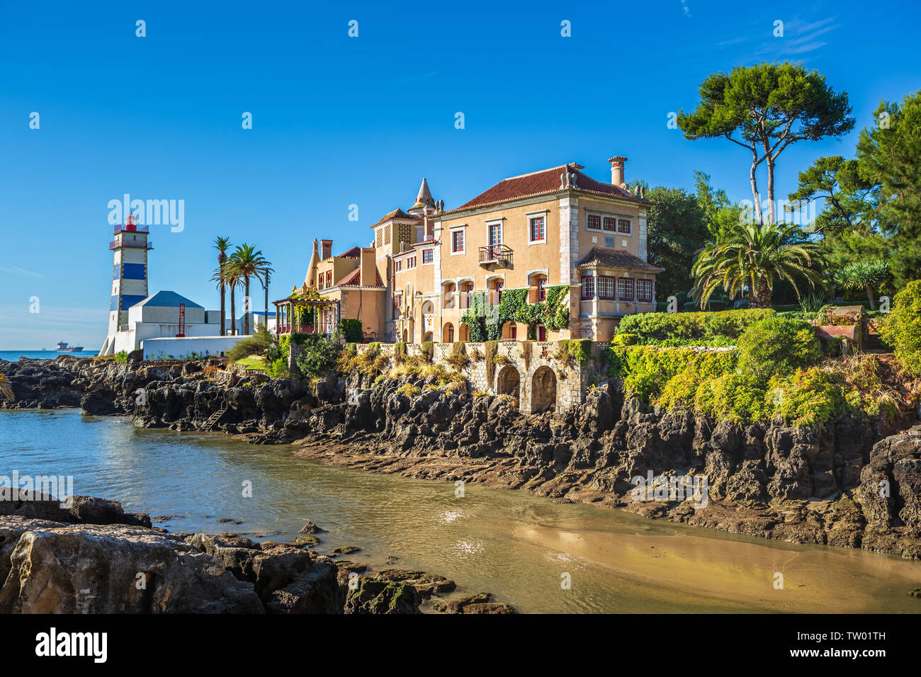 The Santa Maria House alias Casa de Santa Maria in Cascaias, Portugal ...