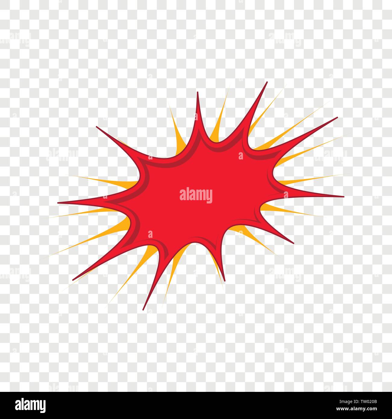 Burst icon, cartoon style Stock Vector Image & Art - Alamy