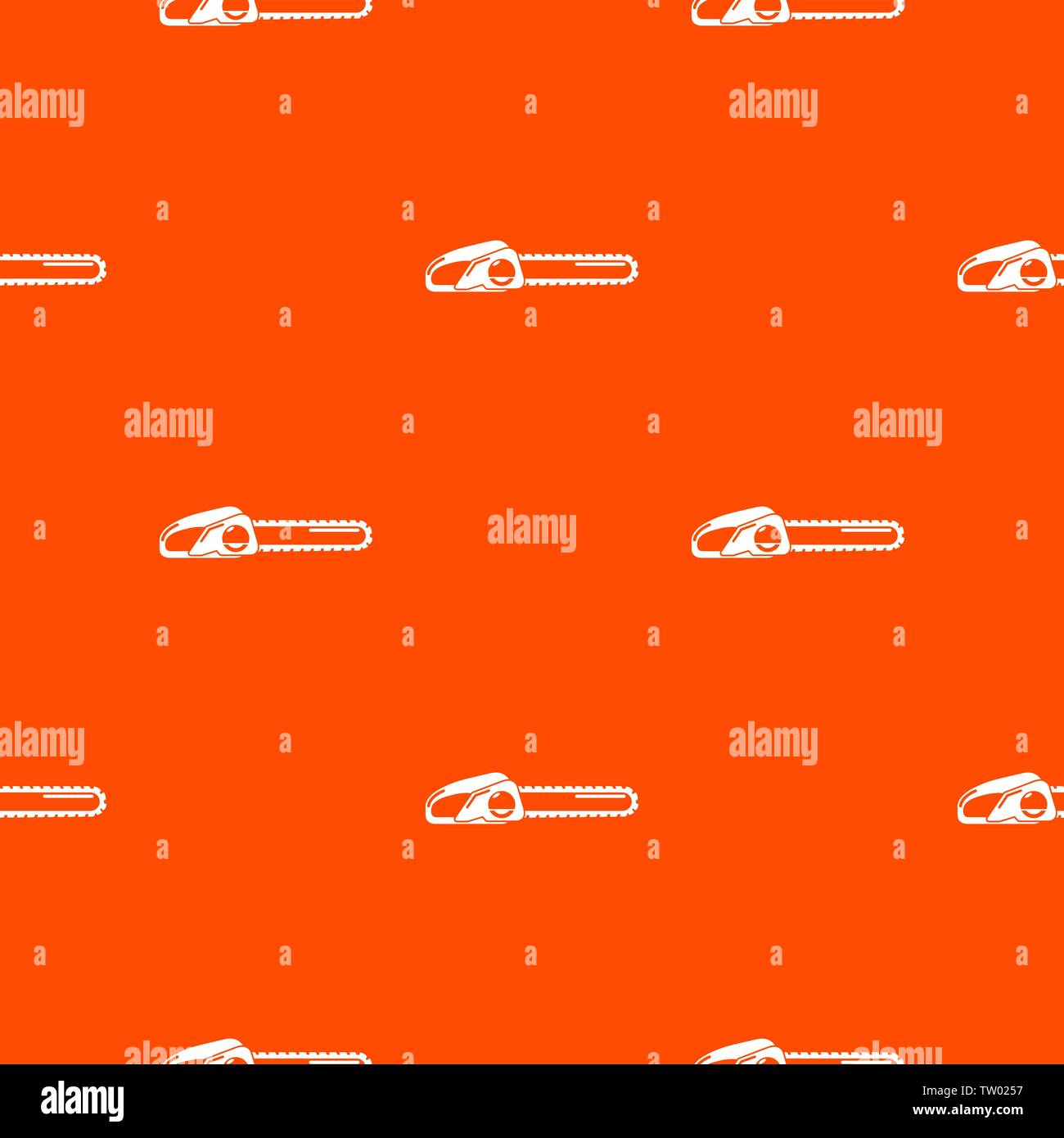 Chainsaw pattern vector orange Stock Vector Image & Art - Alamy
