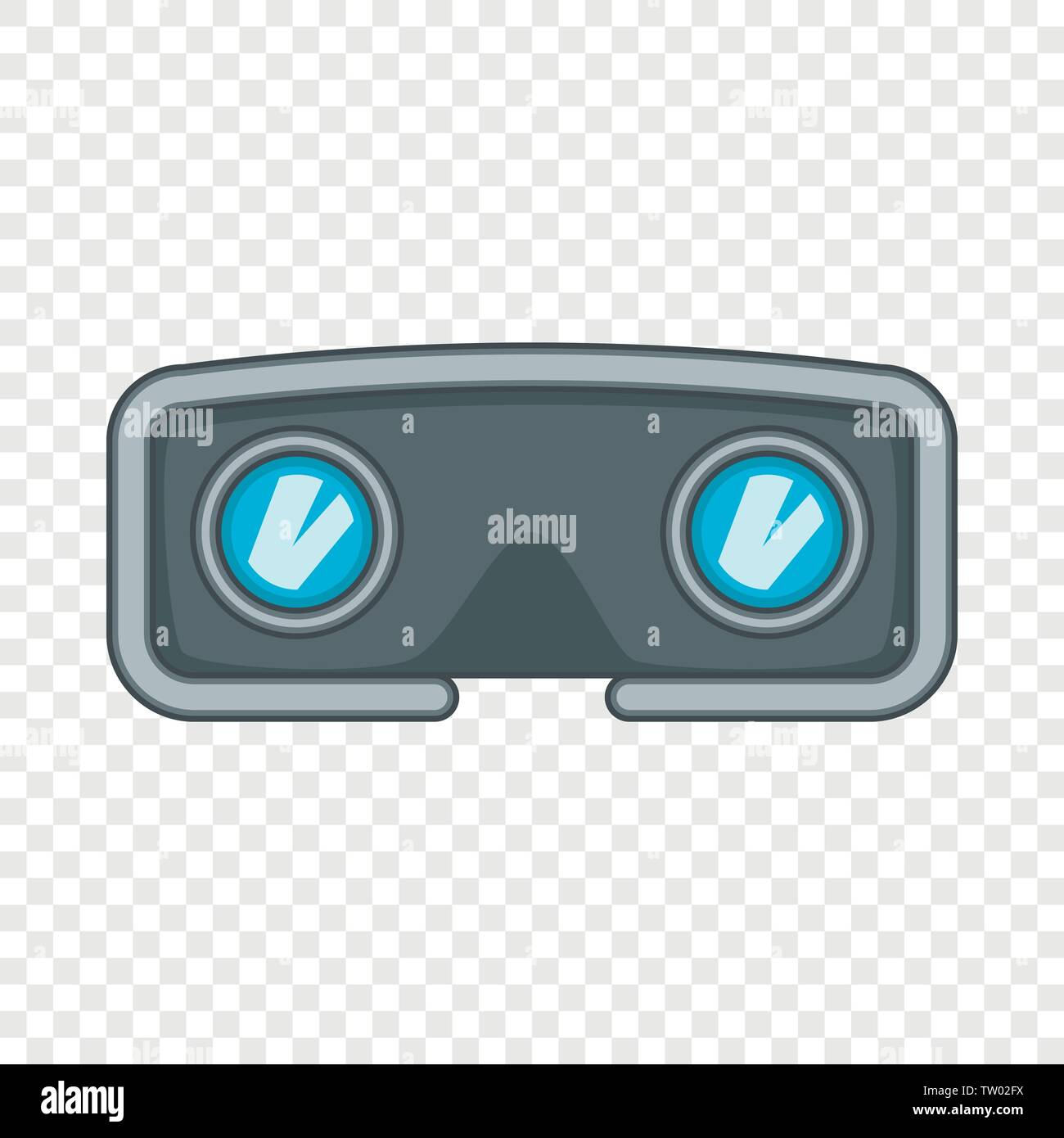 VR glasses icon, cartoon style Stock Vector Image & Art - Alamy