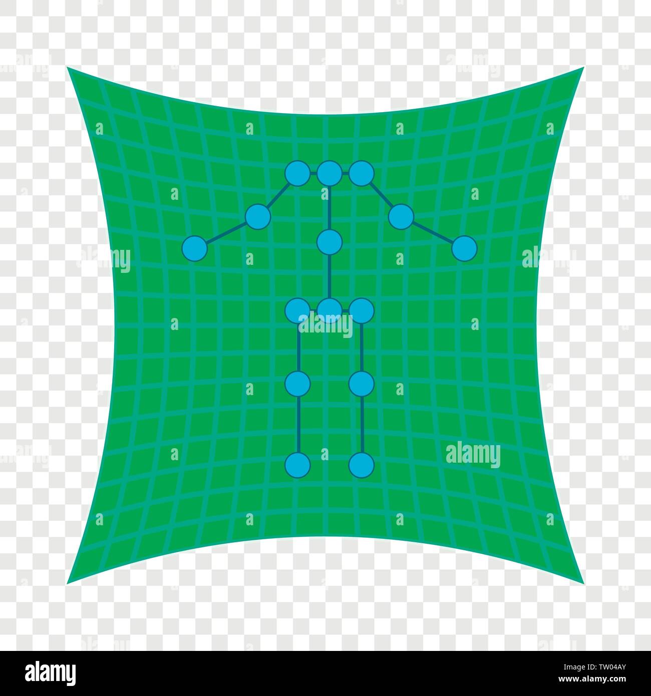 Green screen with human body model icon Stock Vector Image & Art - Alamy