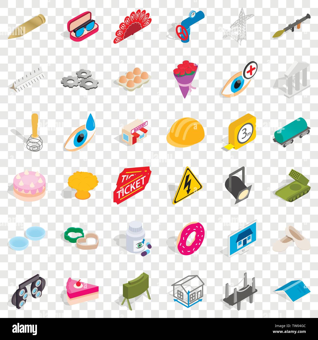 Helmet icons set, isometric style Stock Vector Image & Art - Alamy