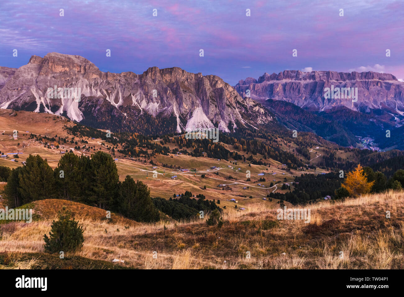 Alpean landscape in South Tyrol region Stock Photo - Alamy