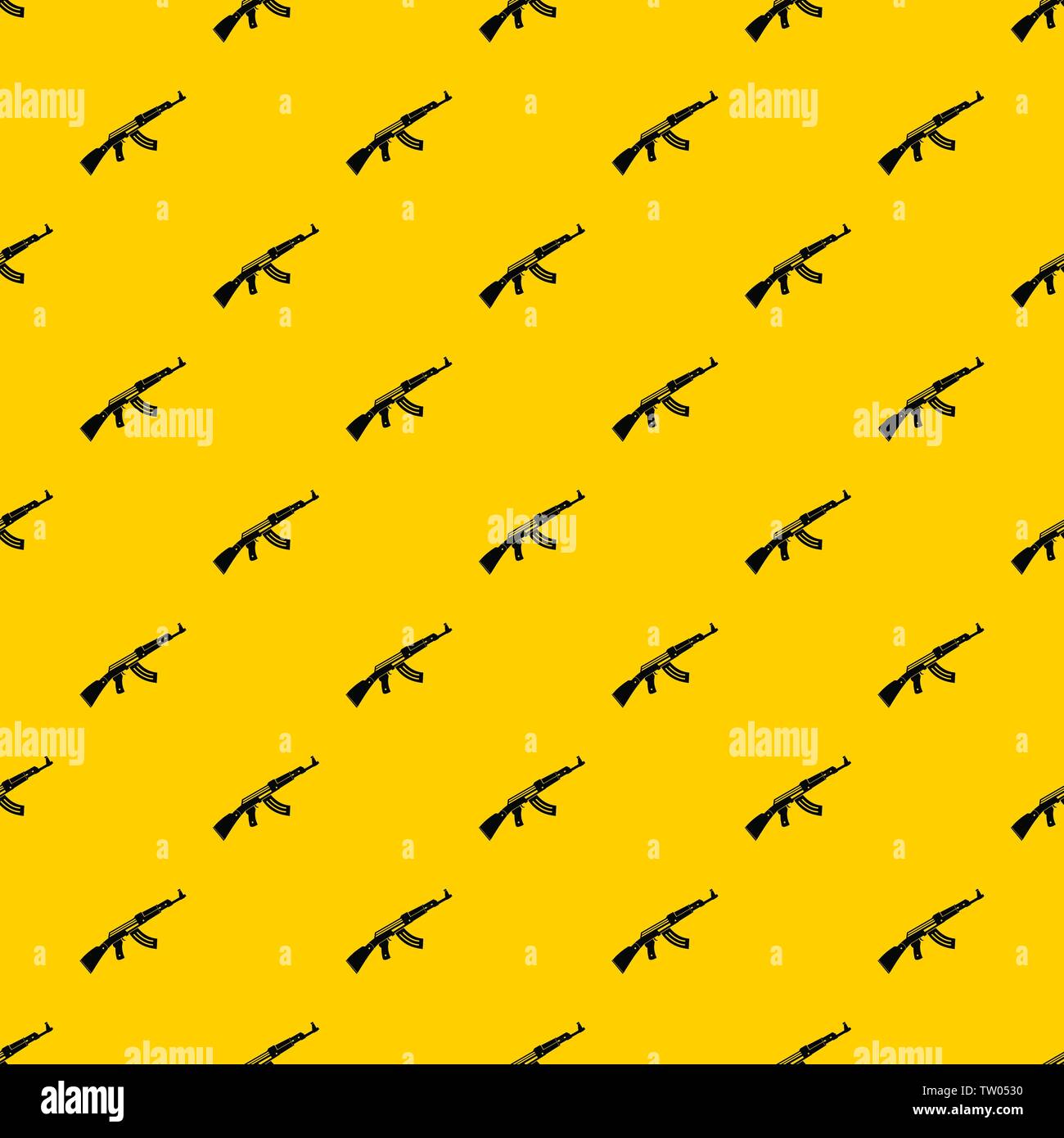 Submachine gun pattern vector Stock Vector Image & Art - Alamy