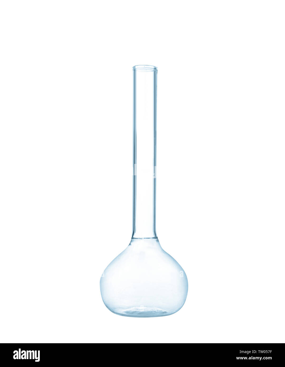 Test flask isolated on white Stock Photo - Alamy