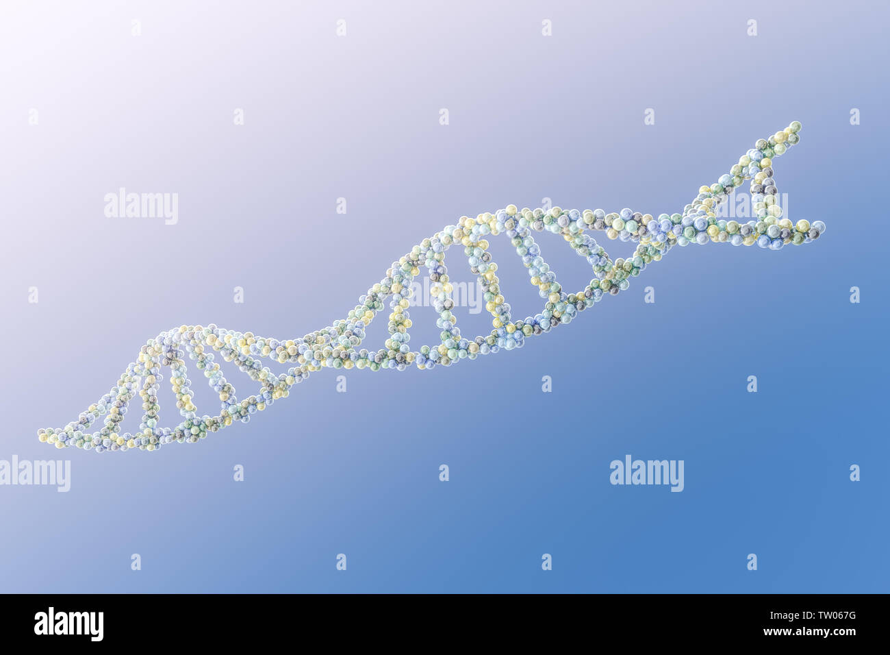 Spherical spiral DNA, three-dimensional rendering Stock Photo - Alamy