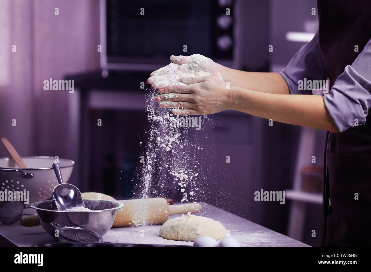 Violet dough hi-res stock photography and images - Alamy