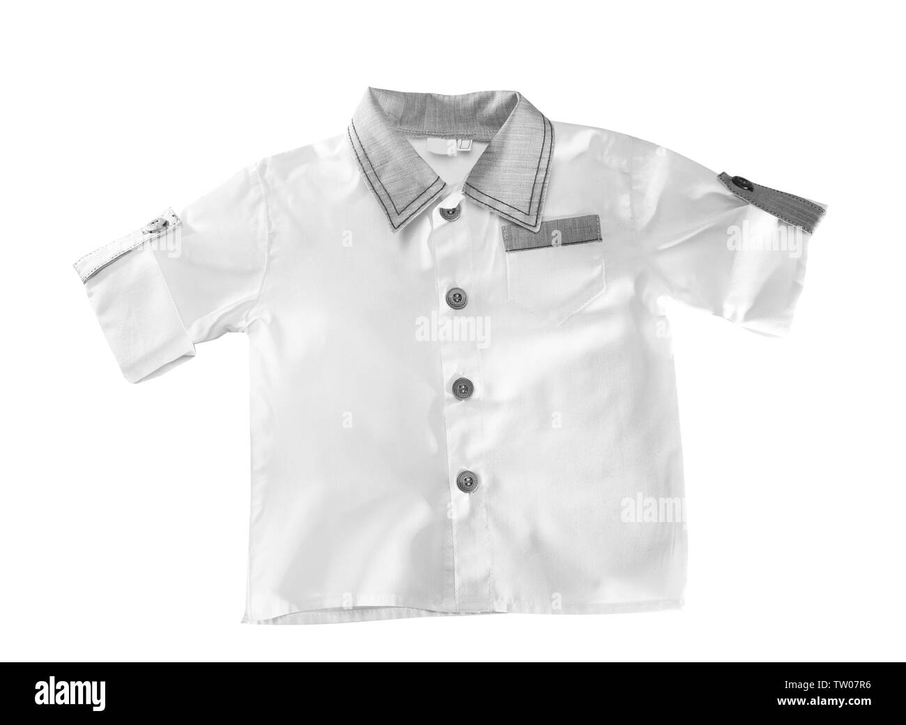 Shirt isolated on white Stock Photo - Alamy