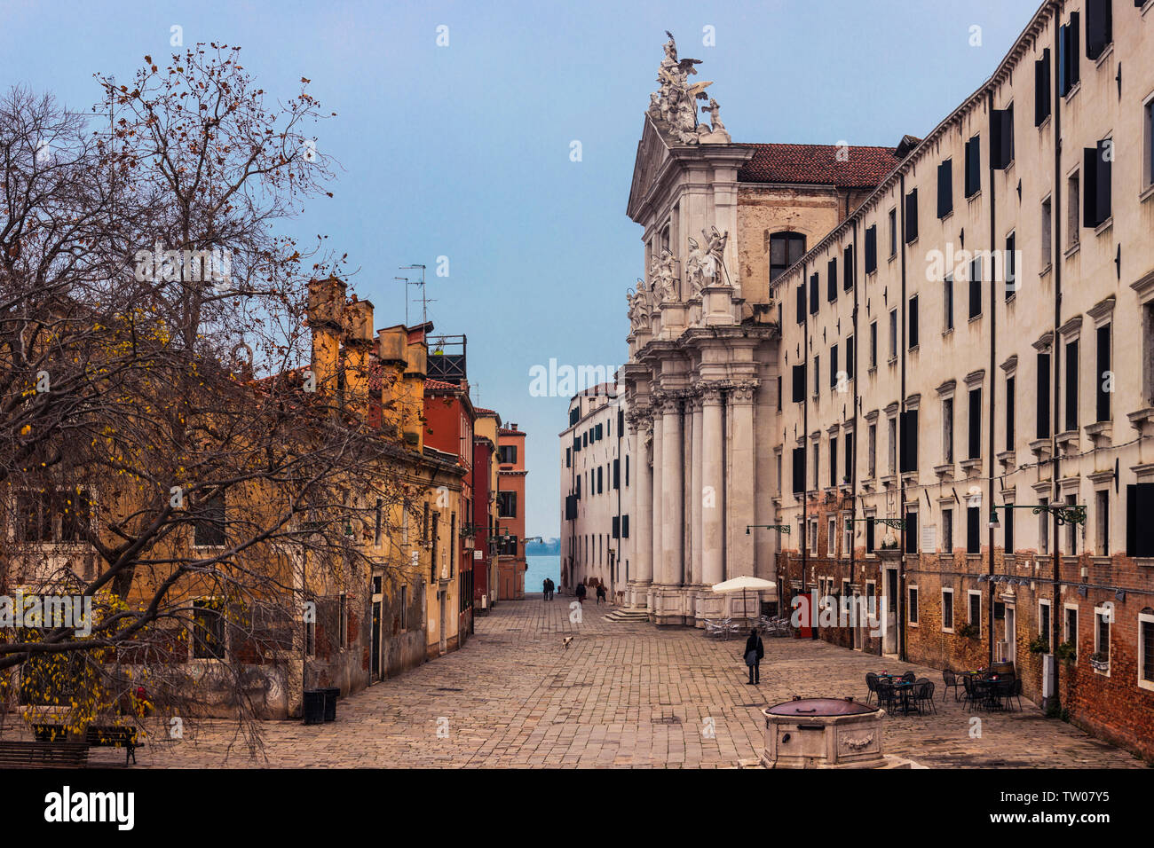 Old buildings of Venice Stock Photo - Alamy