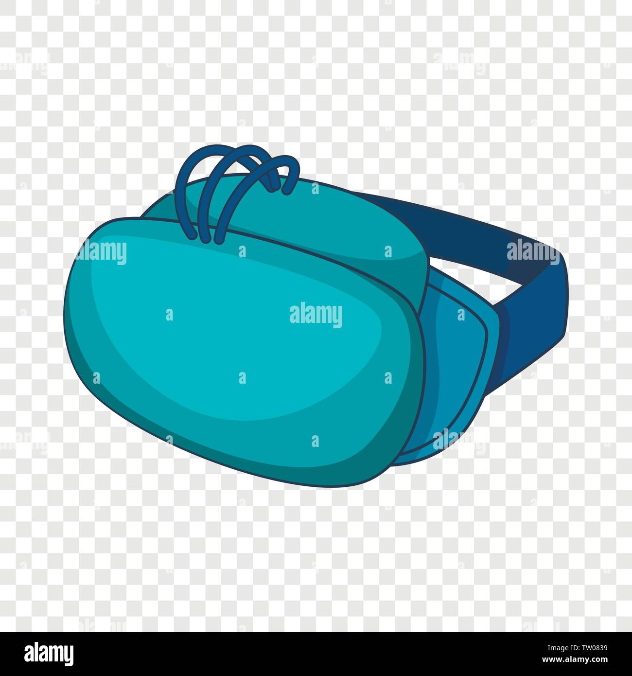 Virtual reality headset icon, cartoon style Stock Vector Image & Art ...
