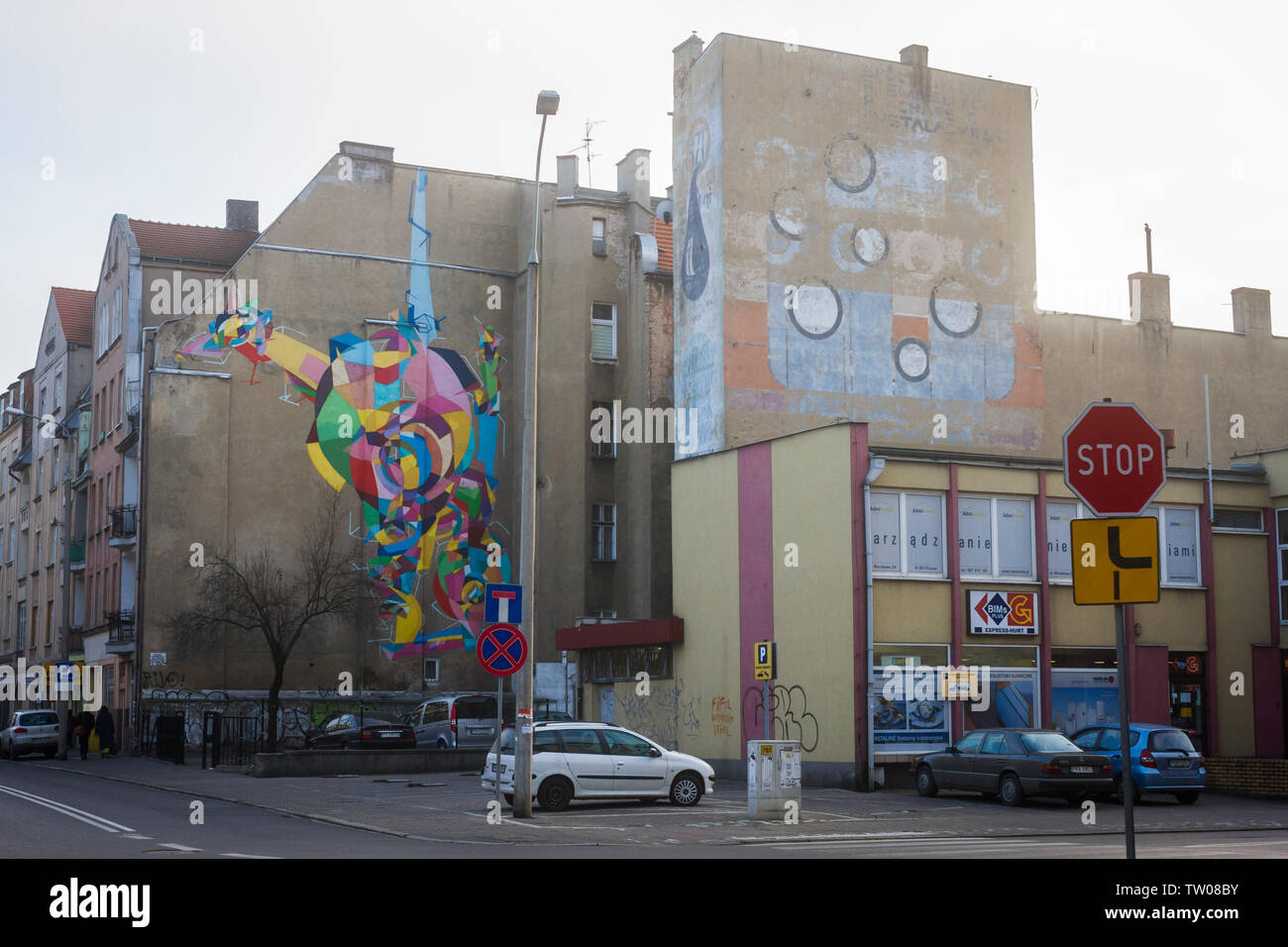 Poznan graffiti urban art hi-res stock photography and images - Alamy