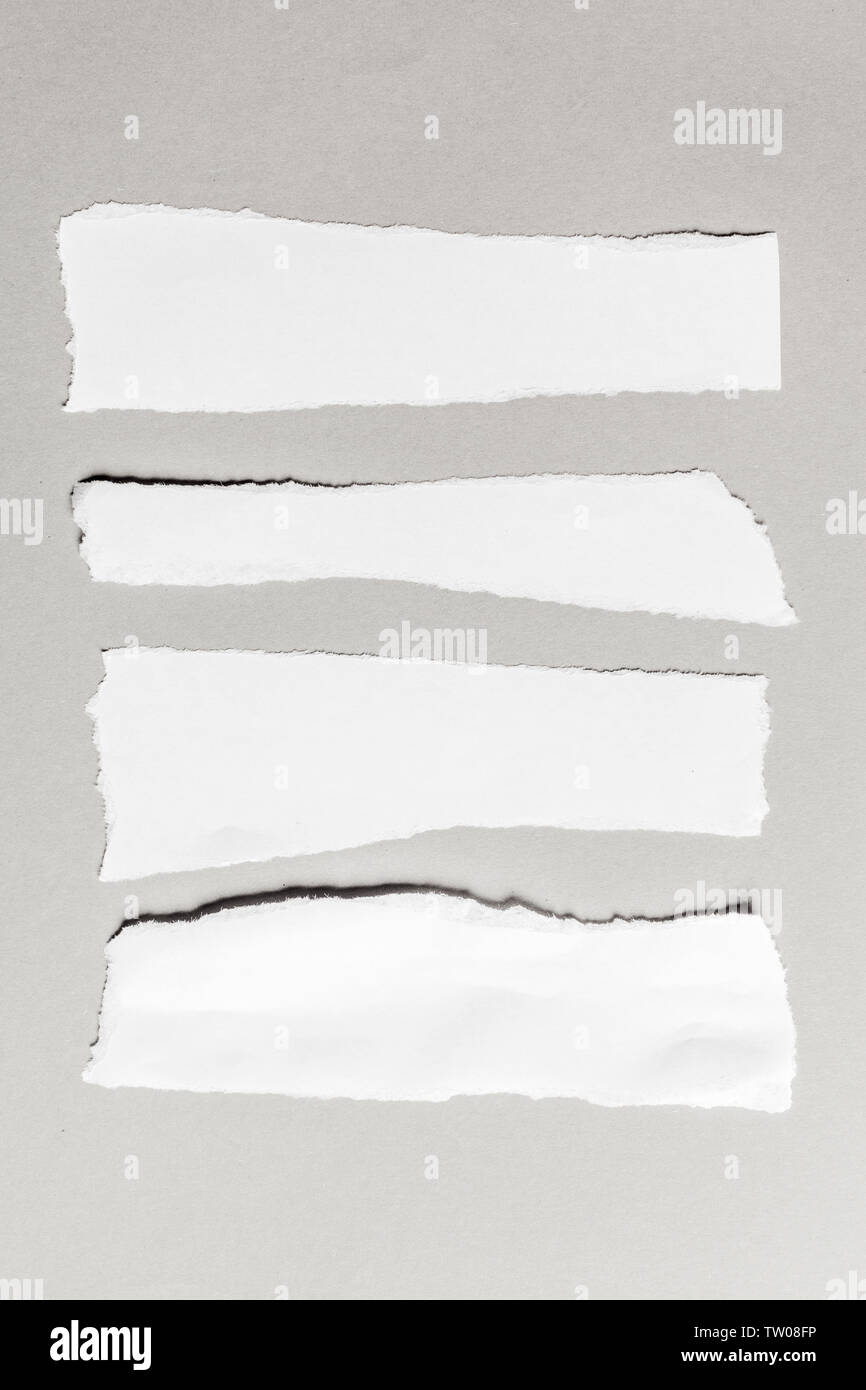 white ripped paper Stock Photo - Alamy
