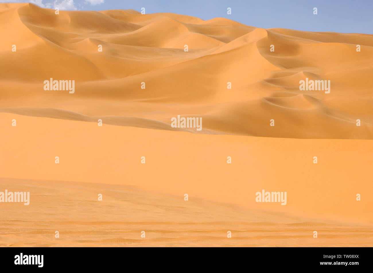 Panoramic view of desert Stock Photo - Alamy