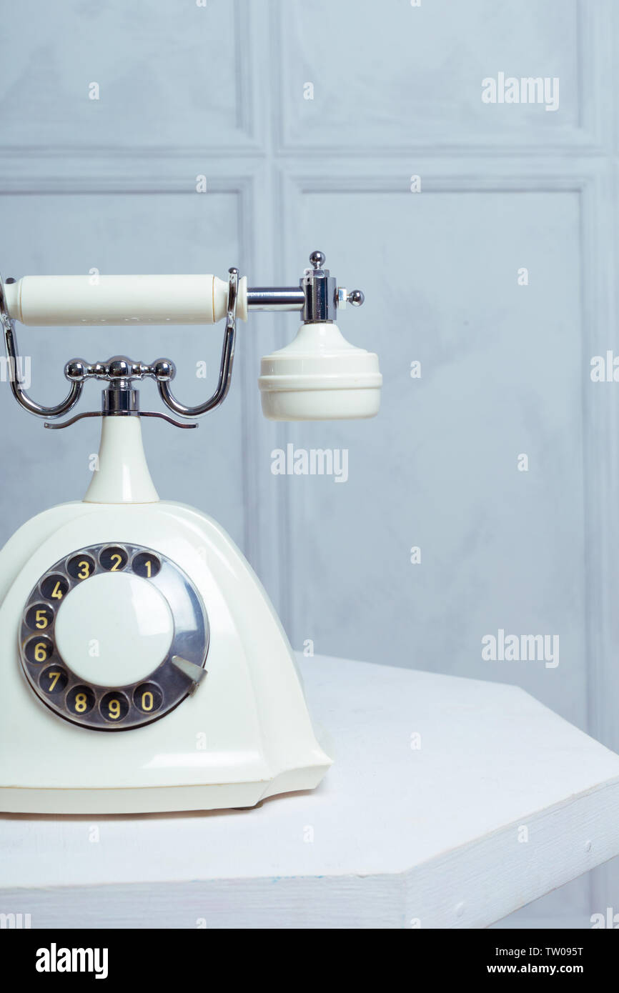 Telephone wired to unit hi-res stock photography and images - Alamy