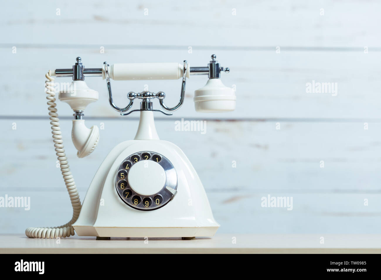 Telephone wired to unit hi-res stock photography and images - Alamy
