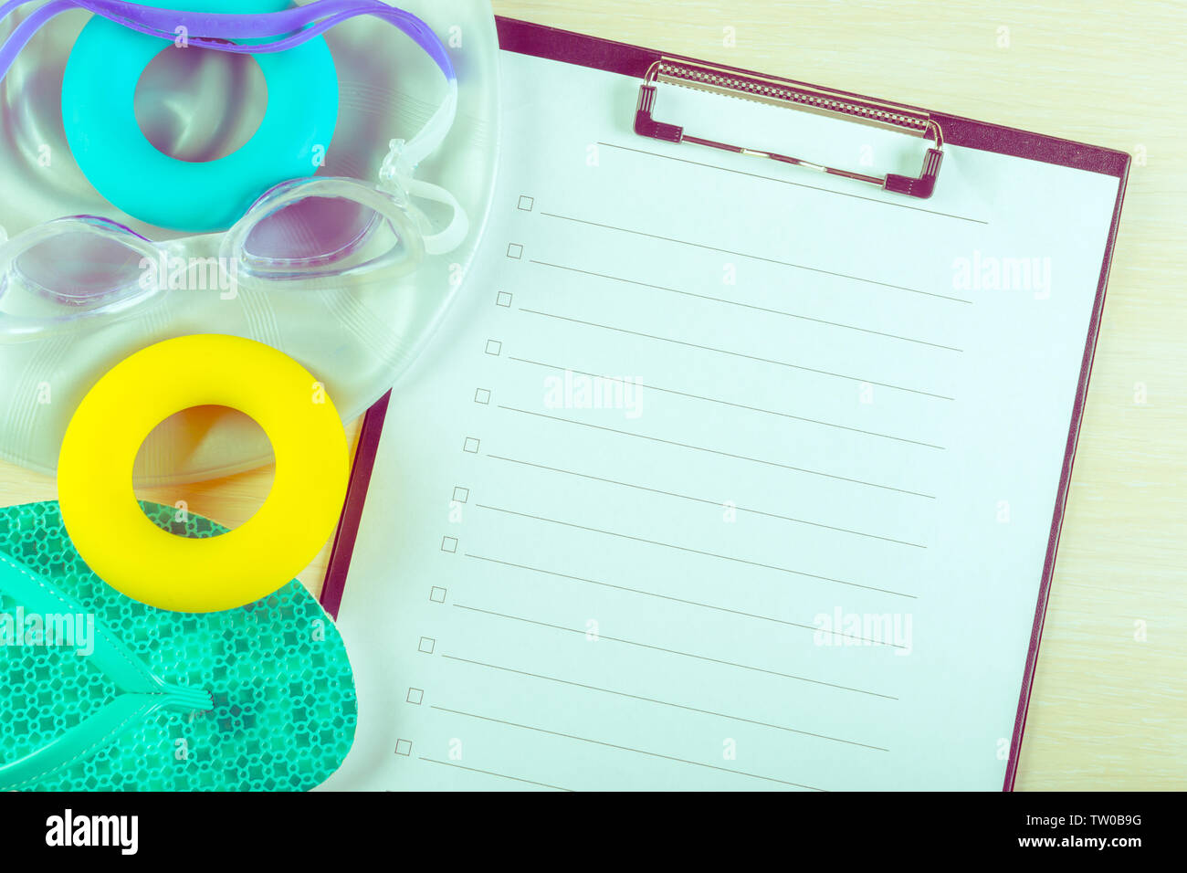 accessories for swimming pool Stock Photo - Alamy