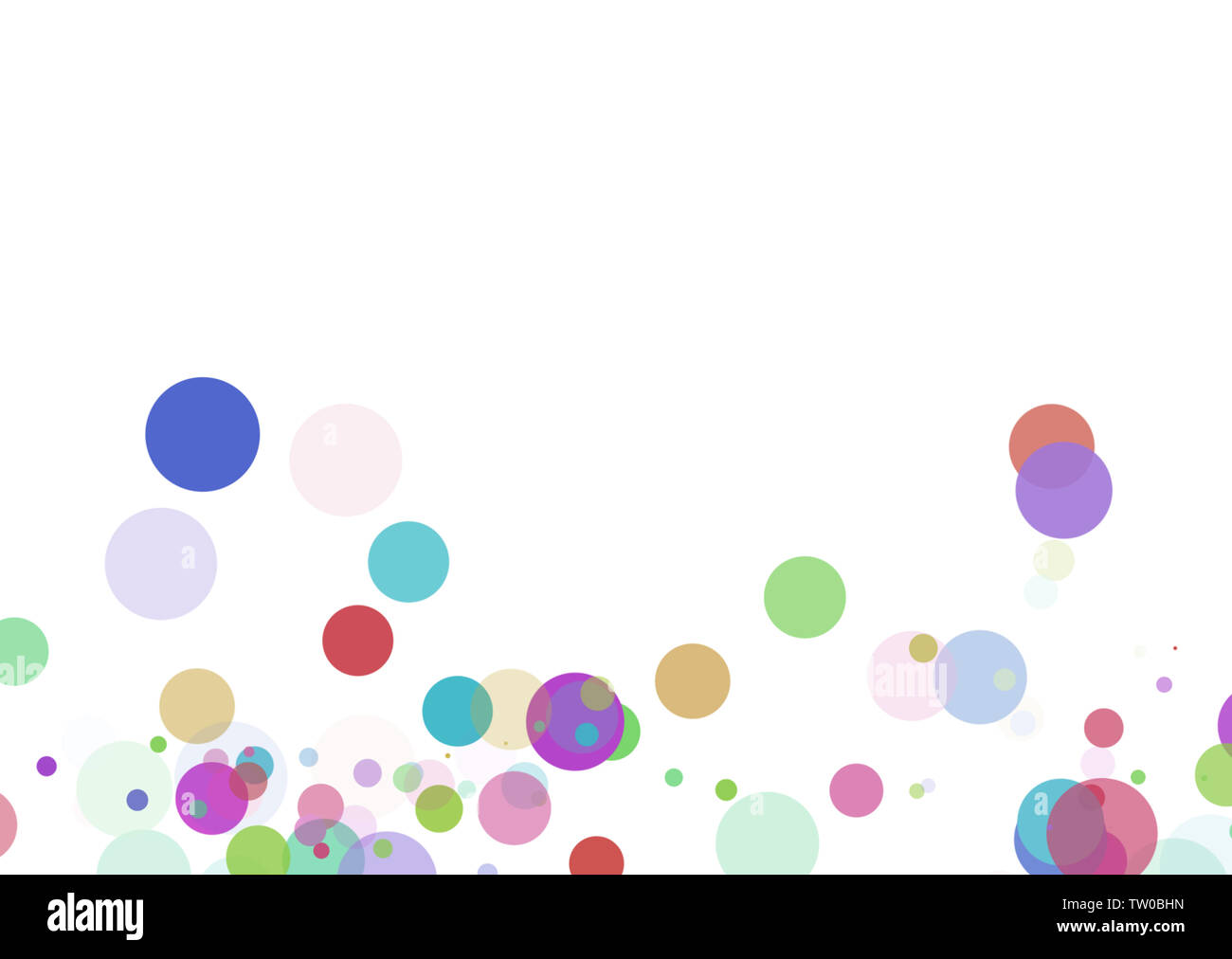 Color polka dot background material Stock Photo - Alamy