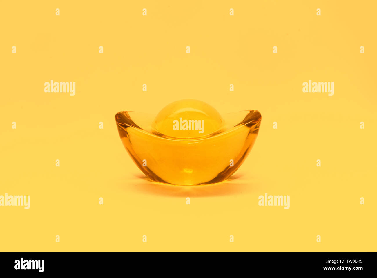 A golden treasure on a golden background Stock Photo - Alamy