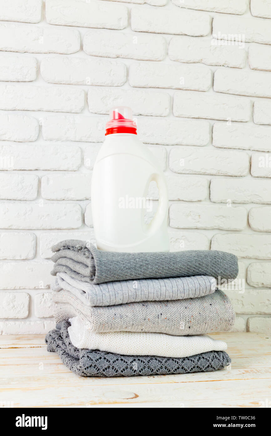 pure clothes with washing-up liquid Stock Photo - Alamy