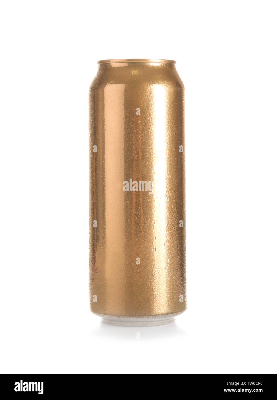 Can of beer isolated on white Stock Photo - Alamy