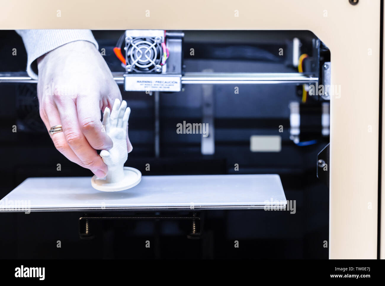 3d printing in progress Stock Photo - Alamy