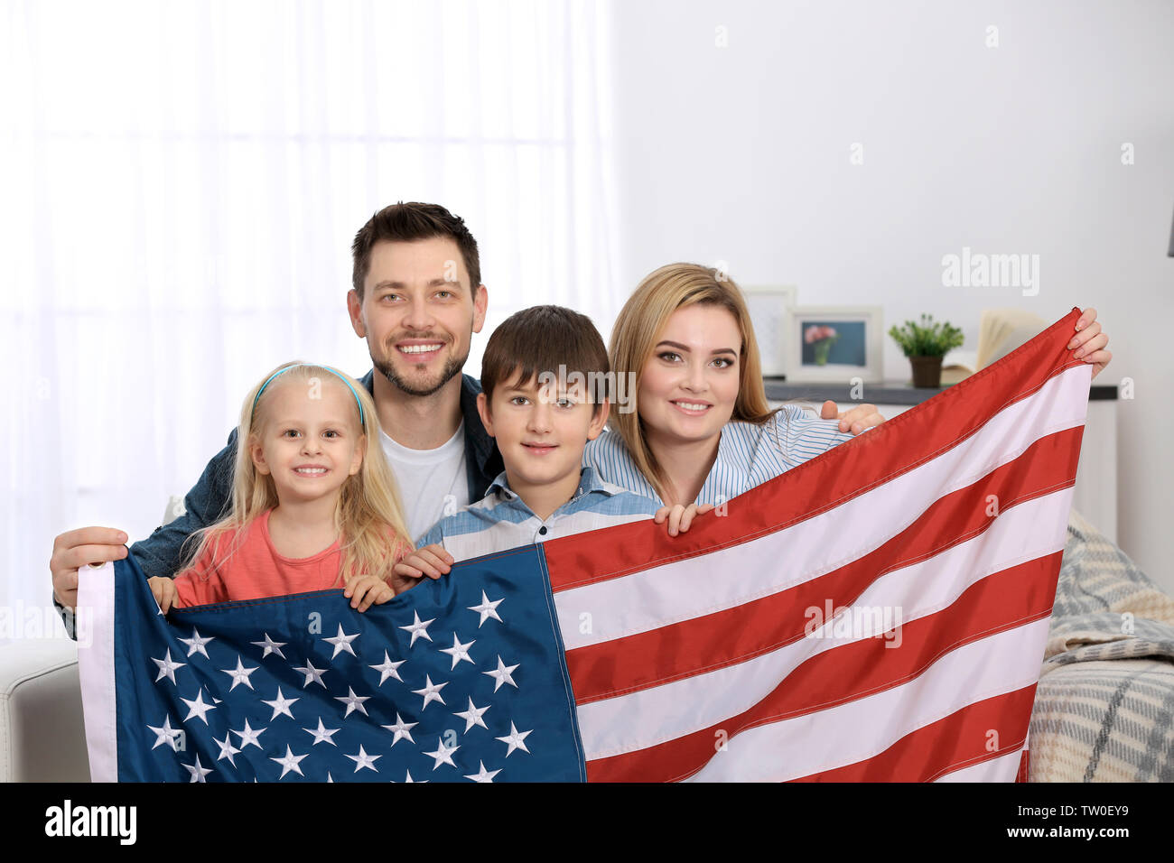 Constitution day and children and usa hi-res stock photography and ...
