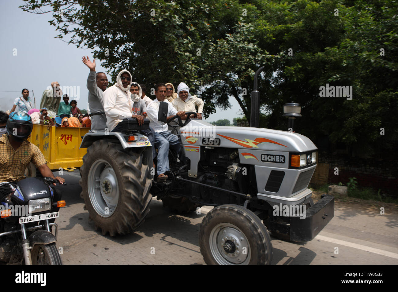 India Rural Road Transport High Resolution Stock Photography and Images ...