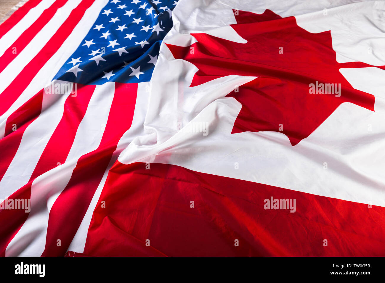 American canadian cooperation hi-res stock photography and images - Alamy