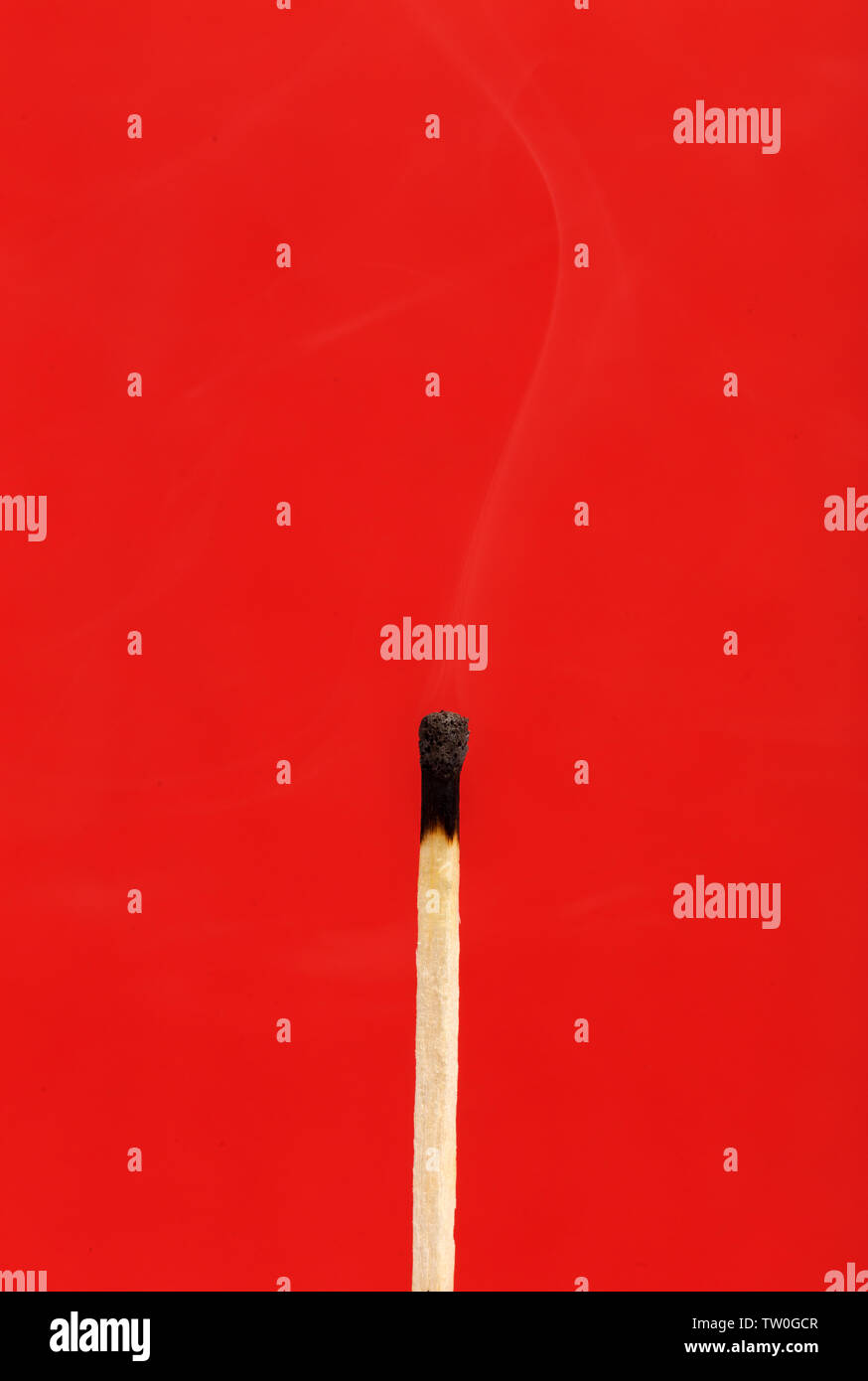 The faded match Stock Photo - Alamy