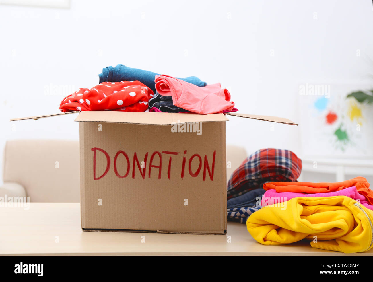 Dress donation hi-res stock photography and images - Alamy