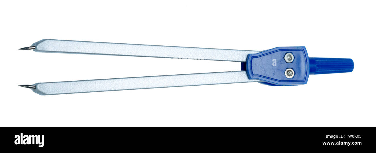 Engineering dividers Tools isolated on white background Stock Photo - Alamy