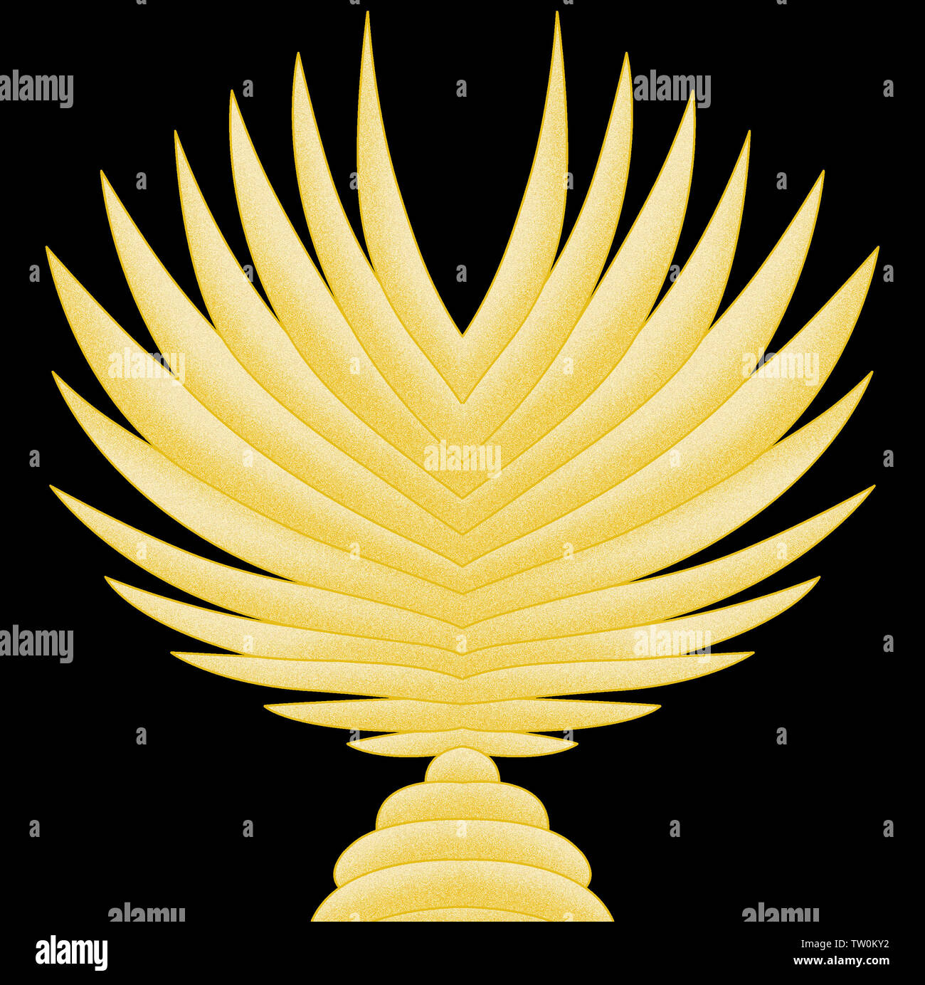 Baroque Pattern Textile Print Illustration Stock Photo - Alamy