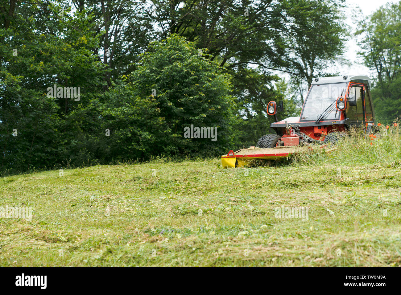 Industrial grass cutting machine hi-res stock photography and images ...