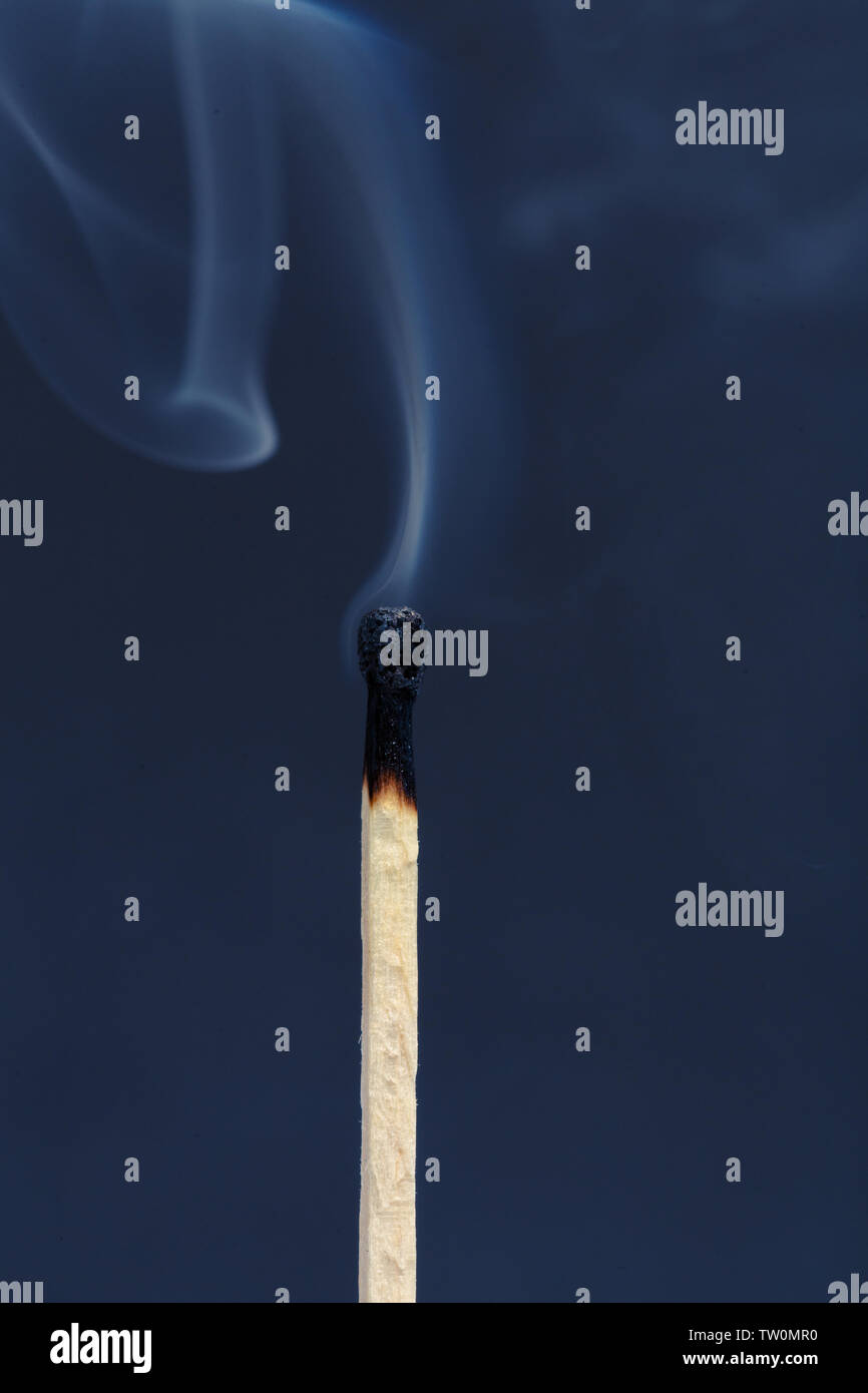 The faded match Stock Photo - Alamy